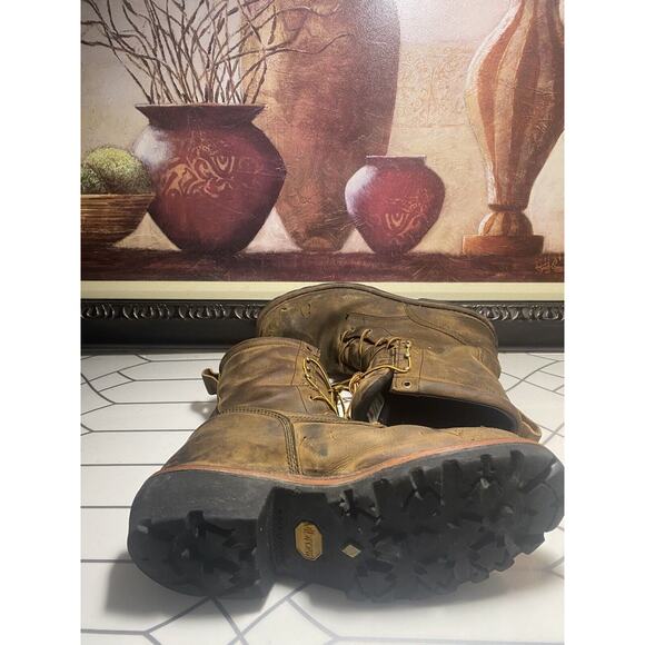 Red Wing Shoes | Shoes | Red Wing 227 Mens Leather Work Boots Logger ...